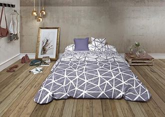 Pierre Cardin Bettbezug, Polycotton, Lila, 90 cm