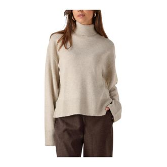 Envii Damen, Strickwaren, Beige, SGr&ouml;&szlig;e