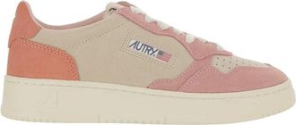 Autry Low-Top Sneaker - Medalist Low Sneakers - Gr. 36 (EU) - in Beige - f&uuml;r Damen