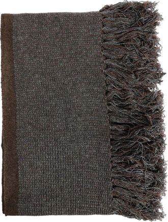 Ziggy Chen Long Scarf With Tassel