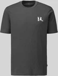 adidas T-Shirt mit kleinem Motiv-Print