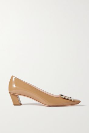Roger Vivier Belle Vivier 45 Pumps Aus Lackleder - Braun