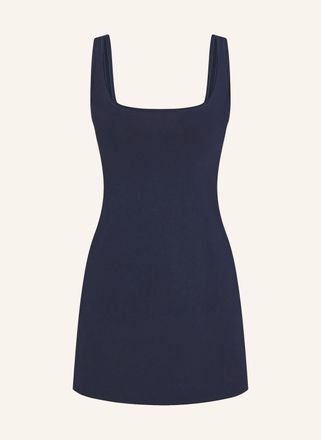 SKIMS Skims Lounge-Kleid Cotton Jersey blau