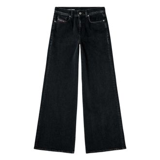 Diesel 1978 D-Akemi Wide Jeans - - Jeans - Damen - Schwarzk - W27