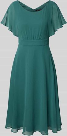 Vera Mont Knielanges Kleid mit Rundhalsausschnitt