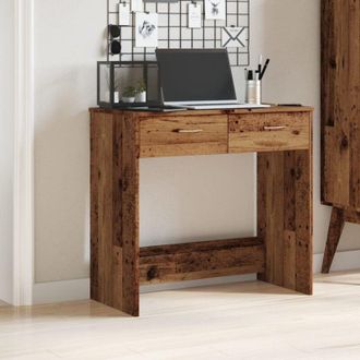 vidaXL Bureau style vieux bois 80x40x75 cm bois ding&eacute;nierie Vidaxl