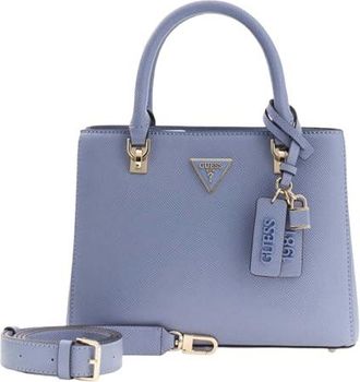 Guess sac &agrave; main sac &agrave; &eacute;paule bandouli&egrave;re Noelle II Multi Compartment Satchel Grey Blue bleu gris
