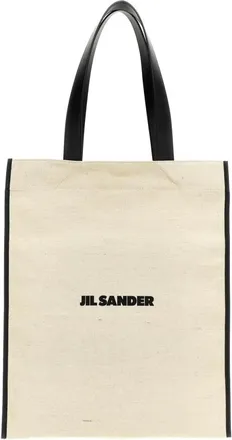 Jil Sander Book Tote - - Bags - Damen - Beige - ONE SIZE