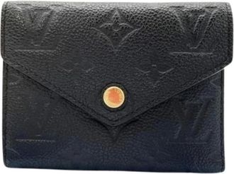 Louis Vuitton Portefeuille Tri-fold Pre-owned - Femme - Pre-owned - Noir - Taille: ONE Size