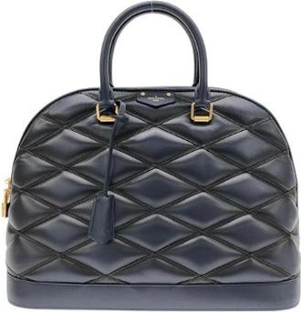 Louis Vuitton Pre-owned Cuir sacs-louis-vuitton - Femme - Pre-owned - Bleu - Taille: ONE Size