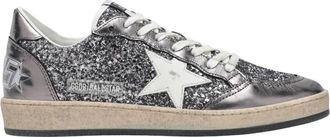 Golden Goose Femme, Chaussures, Gris, Taille: 40 EU Ball Star Glittered Baskets