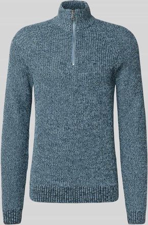 Blend Slim Fit Strickpullover mit Reißverschluss Modell Darik