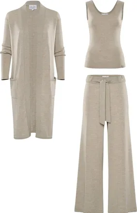 You Look Perfect Hausanzug LOUNGEWEAR SET - Cardigan Blossom & Top Blossom & Pants Bailey
