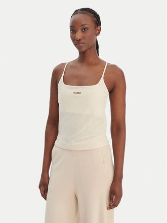 Guess Top V6GP18 K3470 &Eacute;cru Regular Fit