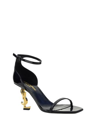 Saint Laurent Womens Opyum Sandals Nero