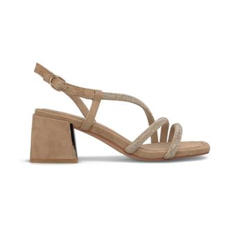 Alma En Pena Alma EN Pena, Femme, Chaussures, Beige, Taille: 36 EU Sandale &agrave; Trois Brides