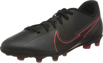Nike JR Vapor 13 Club FG/MG Walking Shoe, Black/Black-DK Smoke Grey, 33.5 EU