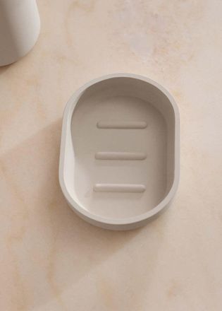 Mango Porte-savon r&eacute;sine &eacute;cru - Home - Taille unique - MANGO HOME