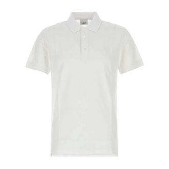 Burberry Homme, Tops, Blanc, Taille: XS Polo Chemises