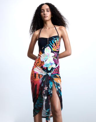 Desigual Jungle - Par&eacute;o - Noir-multicolore