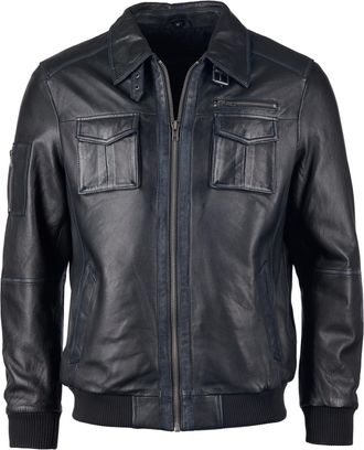 JCC Lederblouson Karlstad Black