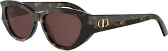 Dior Glow B1I Sonnenbrille - - Accessories - Damen - Braun - 53 MM