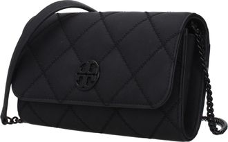 Tory Burch Leather Clutch - Black