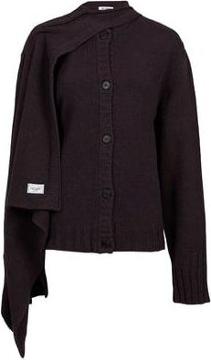 The Attico Cardigan droit en laine et cachemire