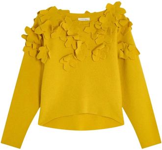 Liviana Conti Coco Knit - Femme - Pulls - Jaune - Taille: 38 FR