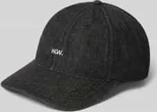 Wood Wood Basecap mit Logo-Stitching