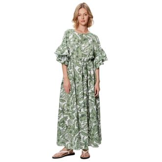 Twinset Damen, Kleider, Gr&uuml;n, XSGr&ouml;&szlig;e