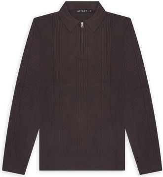 Aspact Rio Pullover - - Knitwear - Herren - Braun - S