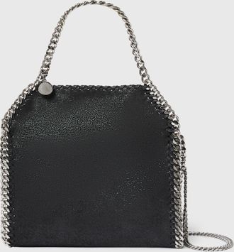 Stella McCartney Falabella Mini Tote Bag, Woman, Black