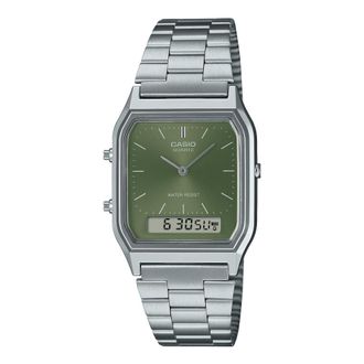 Casio Montre Vintage Aq-230A-3Amqyes - Femme - Accessoires - Gris - Taille: ONE Size