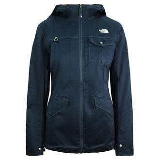 The North Face Utility Parka mit Reißverschluss und Kapuze, Marineblau, Damen-Lifestyle-Jacke, NF0A3L7BH2G