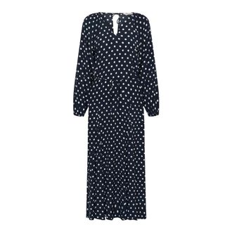 Part Two Robe Longue After Midnight Dot - Femme - Robes - Bleu - Taille: 40 FR
