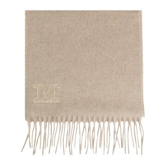 Max Mara Wsdalia Kaschmirschal - - Accessories - Damen - Beige - ONE SIZE
