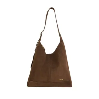 Nat & Nin Sac Donna port&eacute; &eacute;paule en cuir su&eacute;d&eacute;
