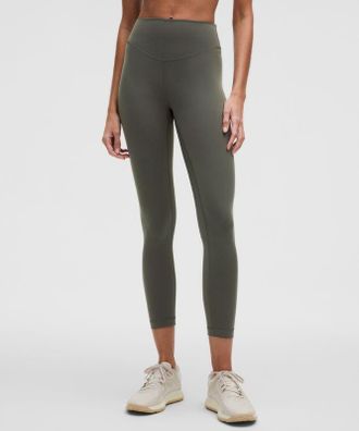 lululemon Legging Wunder Under SmoothCover taille haute pour Femmes - 64 cm - Brun - Taille 12