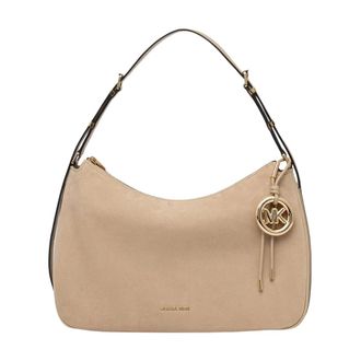 Michael Kors Nolita Medium Hobo Bag - Femme - Sacs - Beige - Taille: ONE Size