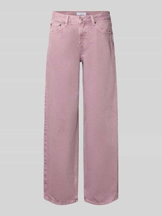 Topshop Wide Leg Jeans im 5-Pocket-Design Modell INCH