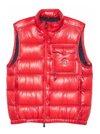 Moncler Blouson Rembourr&eacute; - Rouge