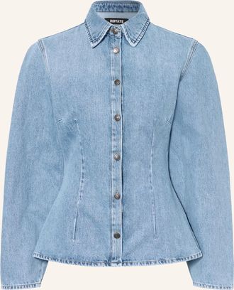 Rotate Rotate Jeansbluse blau