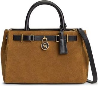 Tommy Hilfiger Sac su&eacute;d&eacute; en cuir