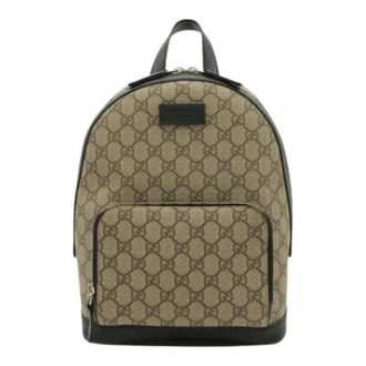 Gucci Sac &agrave; dos Pre-owned Vintage - unisex - Pre-owned - Beige - Taille: ONE Size