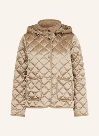 No.1 Como Steppjacke Quebec Mit Abnehmbarer Kapuze gruen