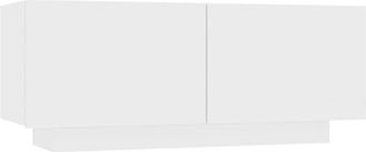 vidaXL TV-Schrank Weiß 100x35x40 cm Holzwerkstoff Vidaxl