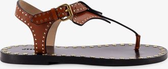 Isabel Marant Joonya flat leather sandals - ISABEL MARANT - gender_Woman