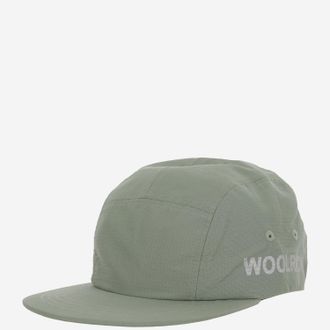 Woolrich Mens Cotton-Blend Baseball Cap Green Hat