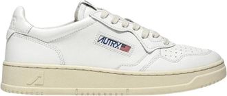 Autry Femme, Chaussures, Blanc, Taille: 36 EU Medalist Low Baskets